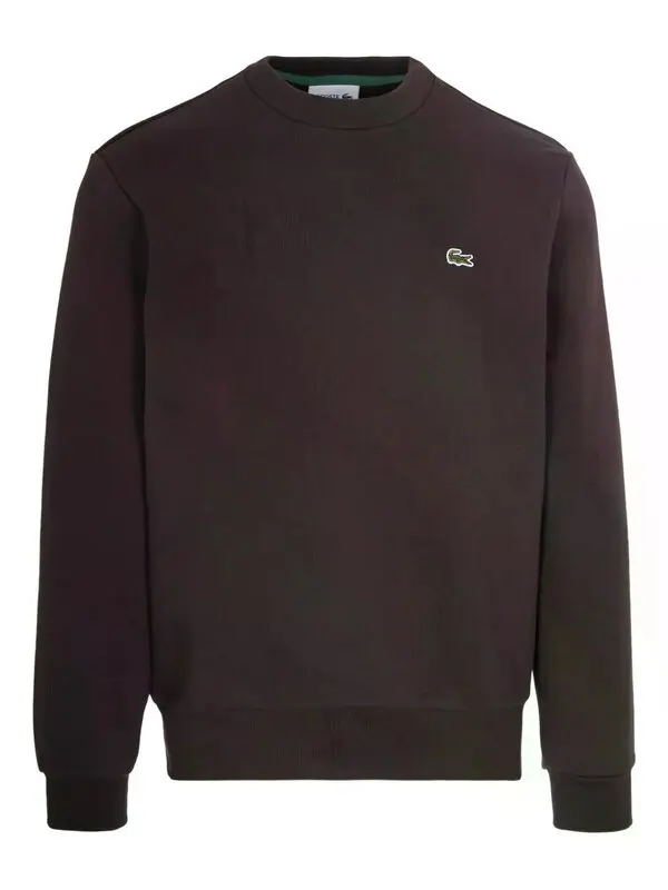 Lacoste Logo-embroidered Crew-neck Sweater