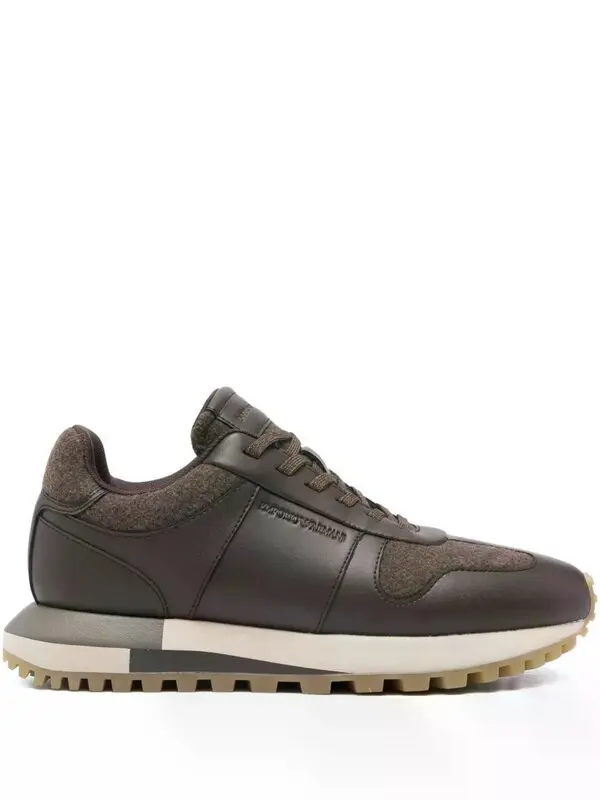 Emporio Armani Panelled Sneakers