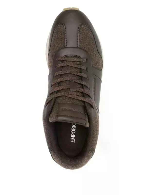 Emporio Armani Panelled Sneakers