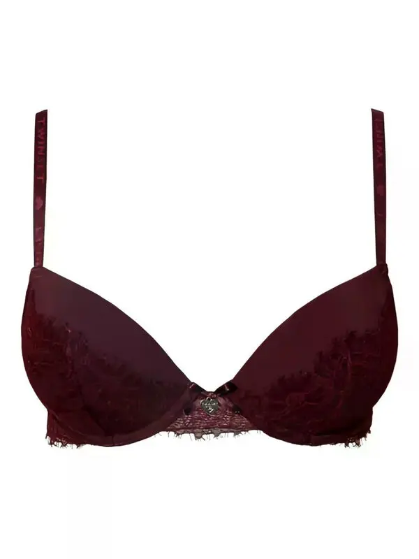 TWINSET Chantilly-lace Push-up Bra - Red