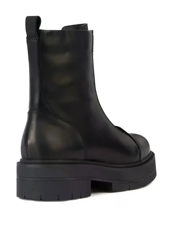 Geox Spherica Leather Ankle Boots