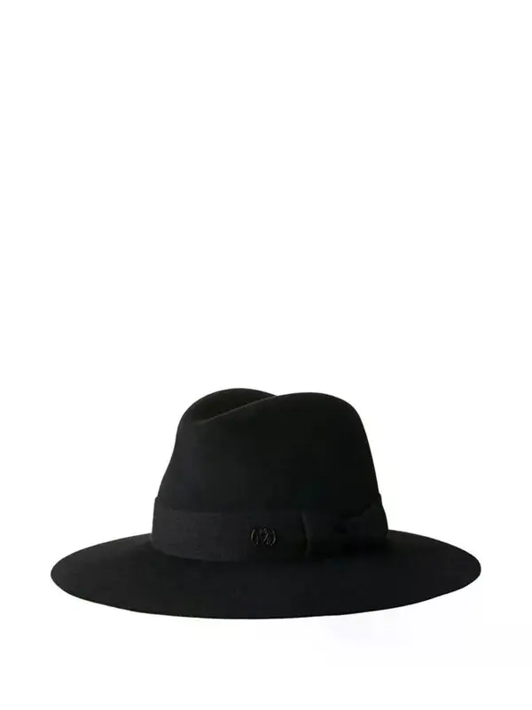 MAISON MICHEL Zango Cashmere Fedora Hat - Black