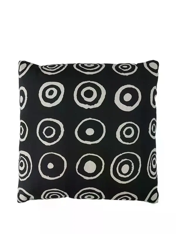 10 CORSO COMO Signature Circles Jacquard Pillow - Black