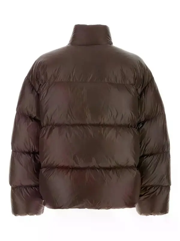 Buy JIL SANDER Quilted Down Jacket - Brown At 32% Off | Editorialist