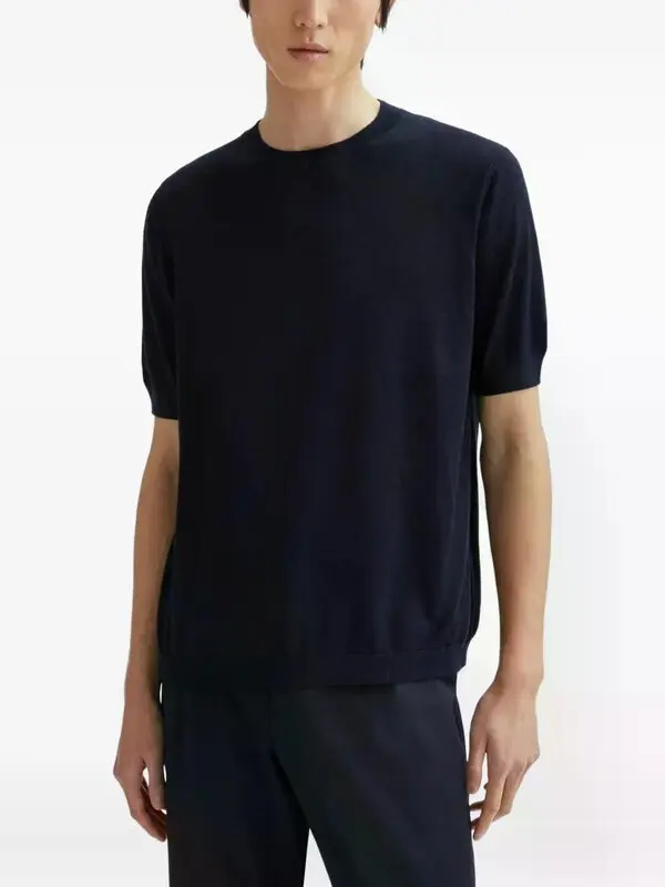 Agnona Crew-neck Short Sleeve Sweater