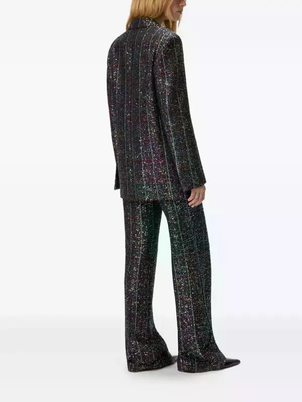 Missoni Sequin-embellished Double-breasted Blazer - Black