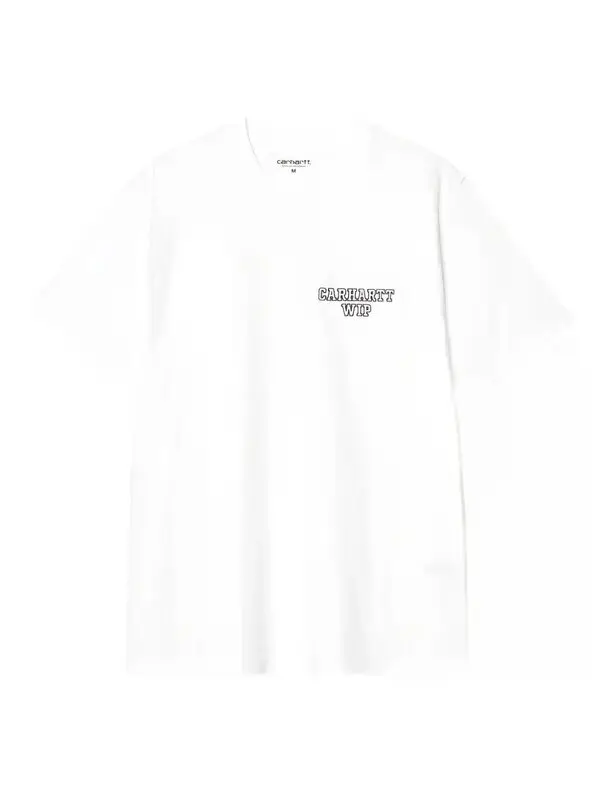 Carhartt Work In Progress Logo-embroidered T-shirt - White