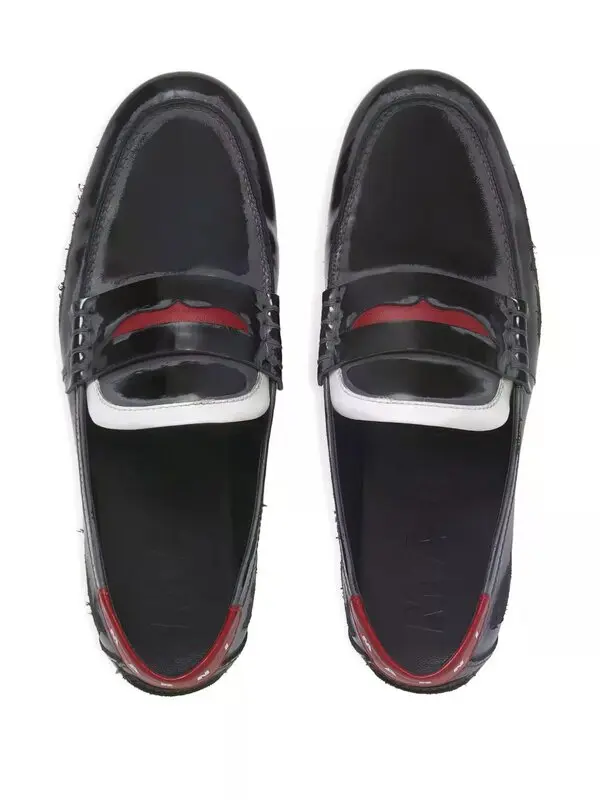 Marni Penny-strap Leather Loafers