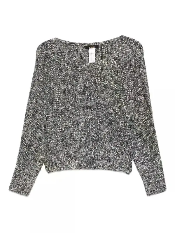 TWINSET Speckled-pattern Knit Top