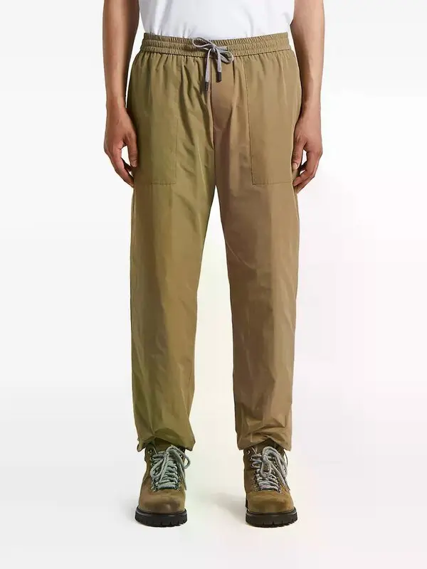Peserico Elasticated-waist Patch-pocket Trousers