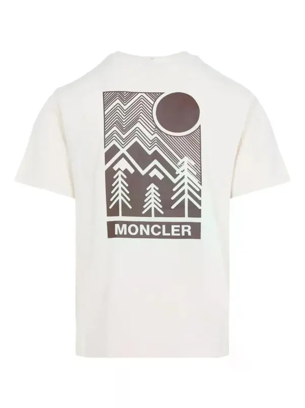 Moncler Graphic Cotton T-shirt