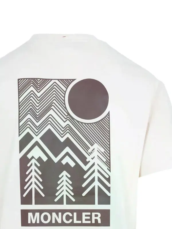 Moncler Graphic Cotton T-shirt