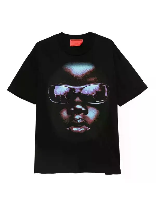 VISION OF SUPER Graphic T-shirt - Black