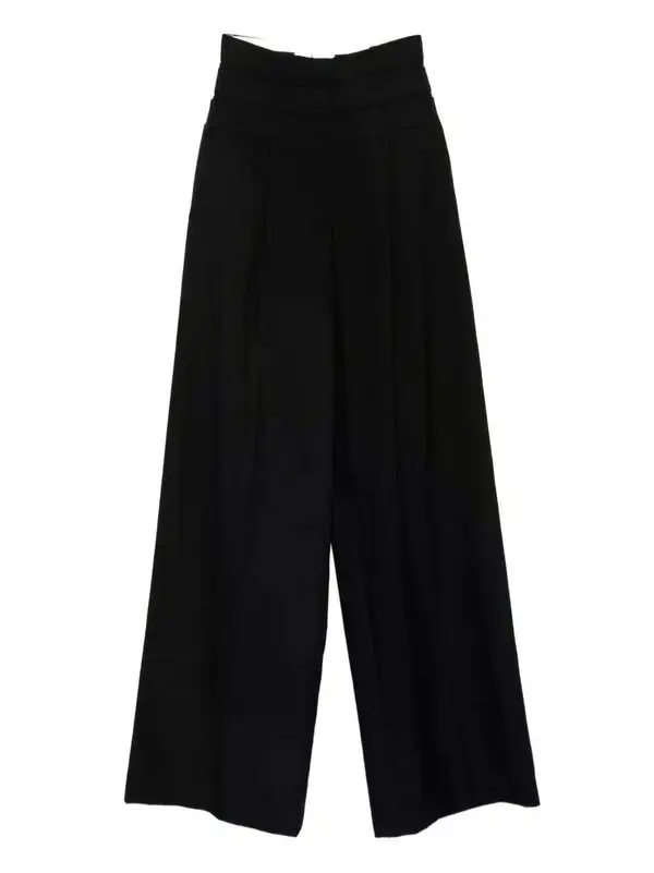 Viktor & Rolf Pleated High-waisted Trousers