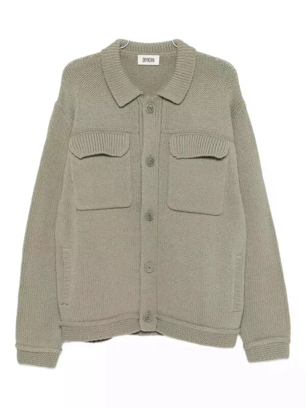 DRYKORN Buttoned Patch-pocket Cardigan