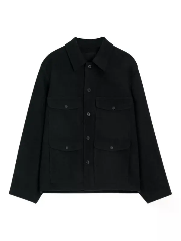 LEMAIRE Patch-pocket Buttoned Shirt Jacket