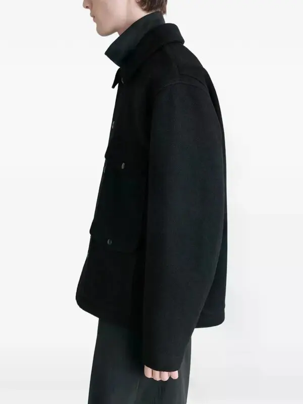 LEMAIRE Patch-pocket Buttoned Shirt Jacket