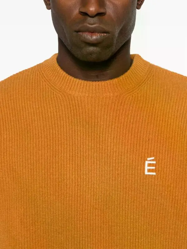ÉTUDES STUDIO Ribbed Round-neck Sweater