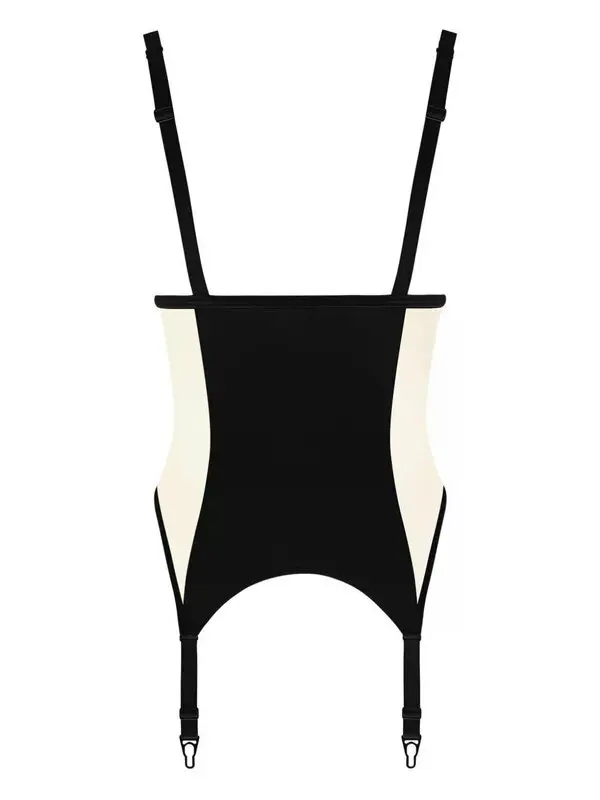 MAISON CLOSE Open-bust Bodysuit