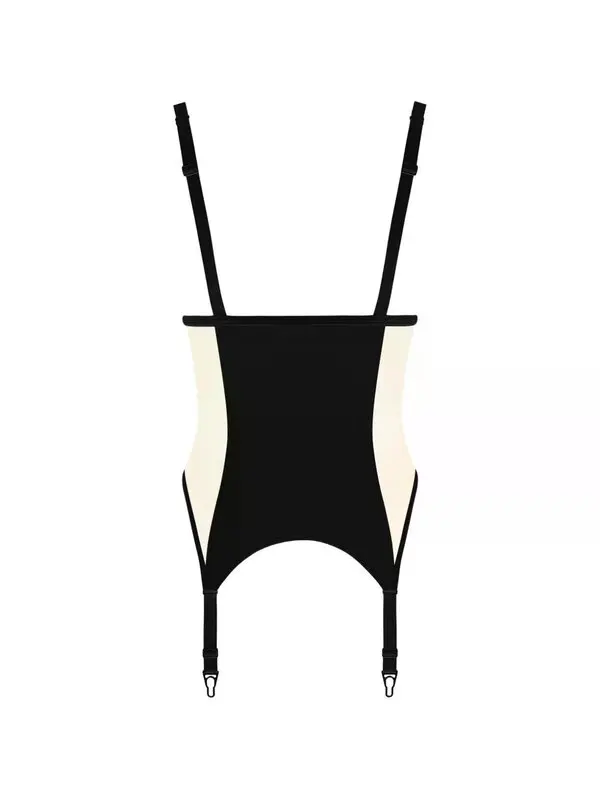 MAISON CLOSE Open-bust Bodysuit