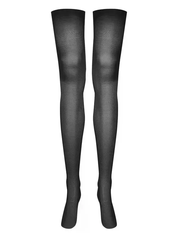 MAISON CLOSE Les Coquetteries Sheer Stockings - Black