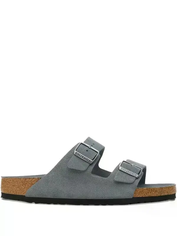 BIRKENSTOCK Double-strap Suede Sandals