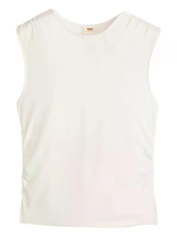 LEVI'S Ruched Sleeveless Top