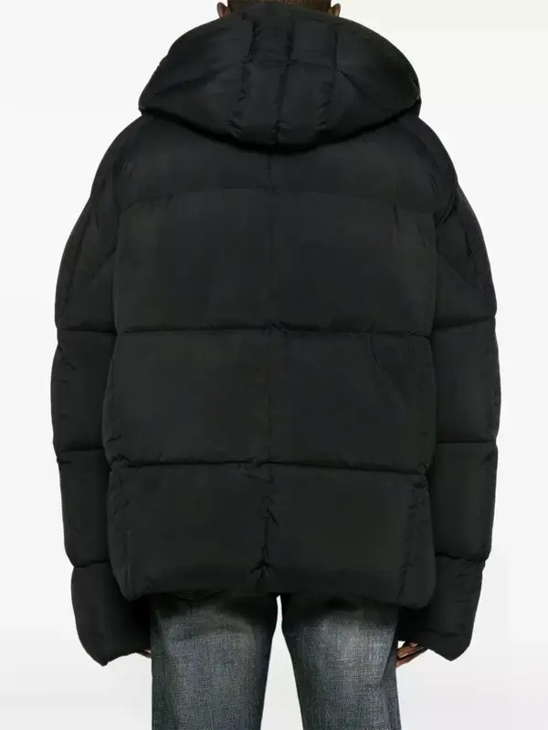 THOM KROM Quilted Hooded Jacket
