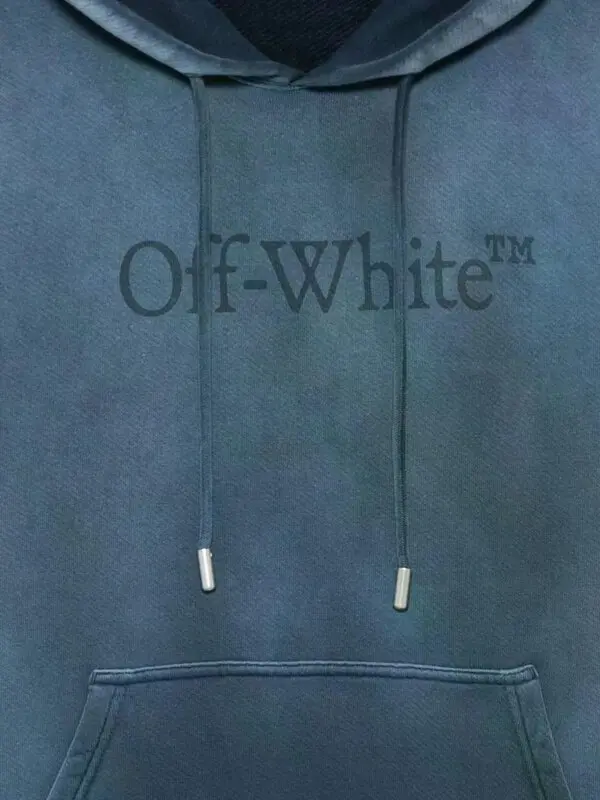 Off-White Logo-embroidered Hoodie