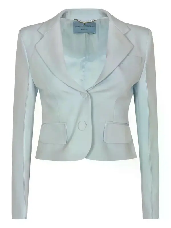 Ermanno Scervino Single-breasted Cropped Jacket
