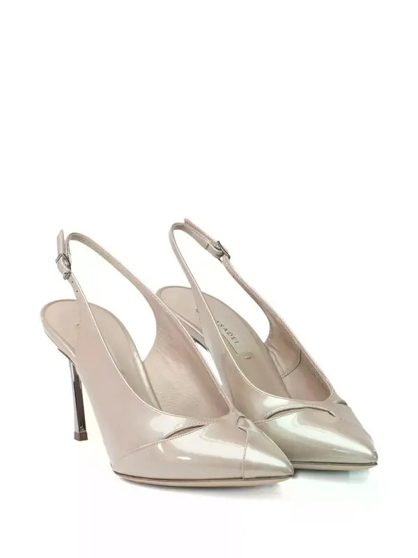 Casadei 80mm Samurai Blade Slingback Pumps