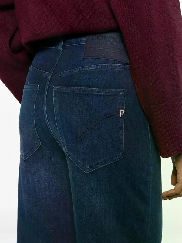 DONDUP Five-pocket Cotton Jeans