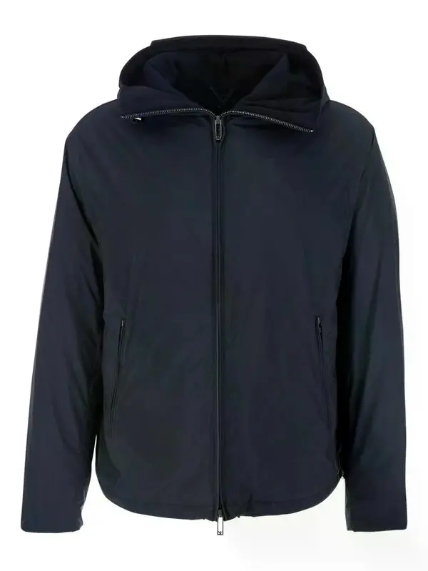 Emporio Armani Hooded Zip-front Jacket