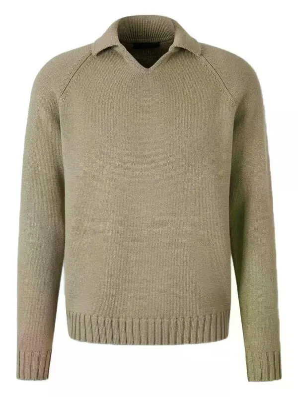 ZANONE Wool Polo Sweater