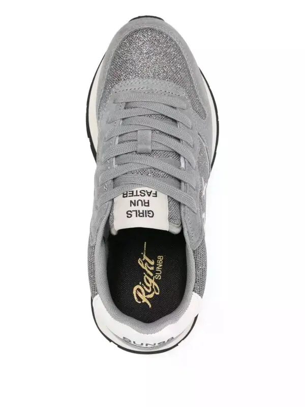 SUN 68 Logo-motif Sneakers - Grey