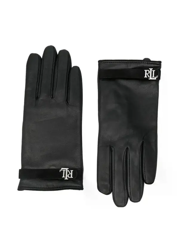 Ralph Lauren Logo-strap Gloves