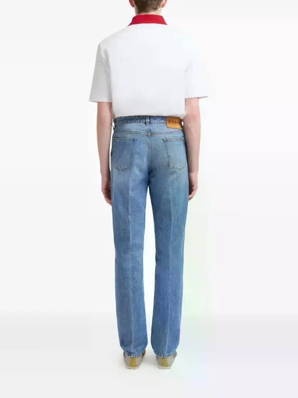 Marni Washed Denim Five-pocket Jeans