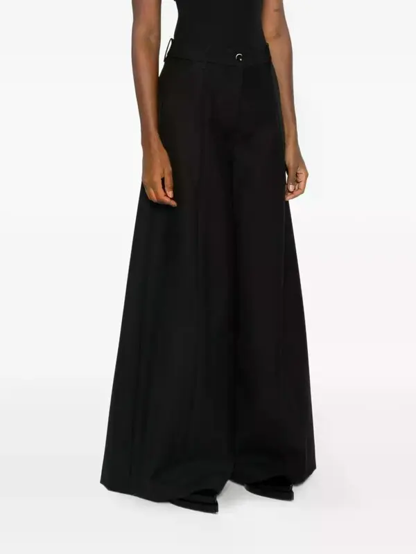 NINE:INTHE:MORNING Pleated Trousers - Black