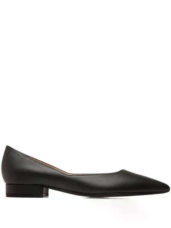 Bally Leather Pointed-toe Flat Pumps