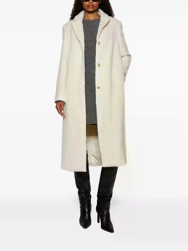 Loulou De Saison Button-fastening Alpaca Wool-blend Coat