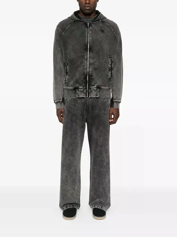 DIESEL Acid-wash Drawstring Trousers