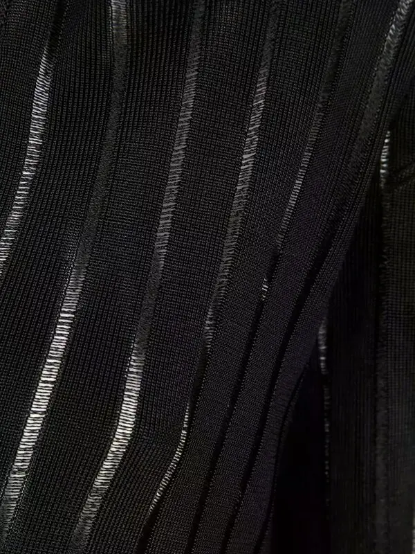 SAPIO Ribbed V-neck Sweater