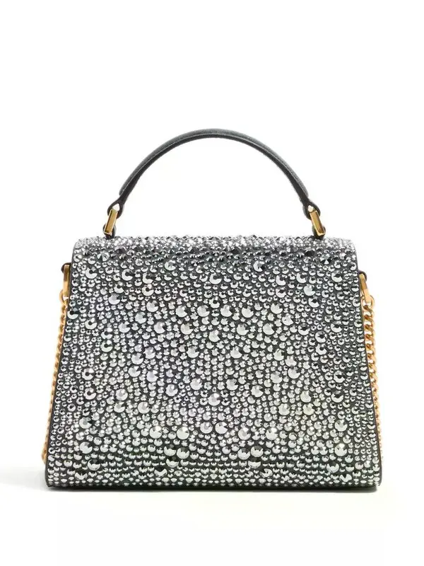Valentino Garavani Vlogo Signature Mini Shoulder Bag - Silver