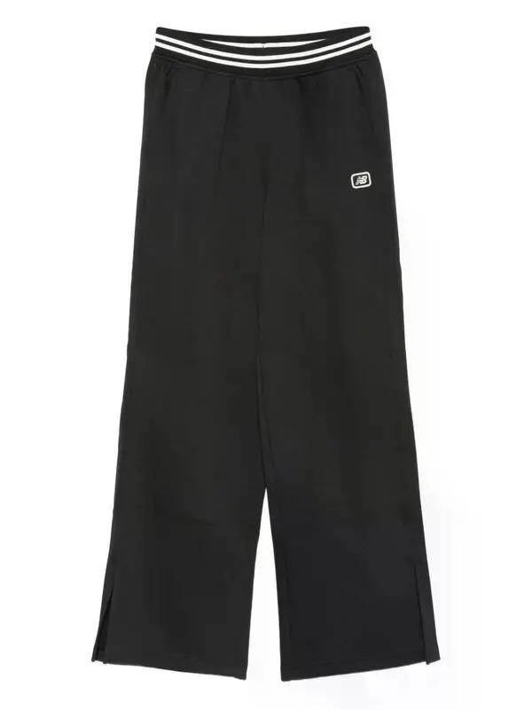 NEW BALANCE Elasticated-waistband Split-hem Trousers