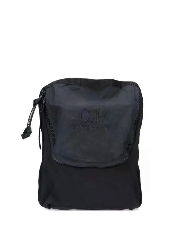 C.P. COMPANY Paper Touch Shoulder Bag - Black