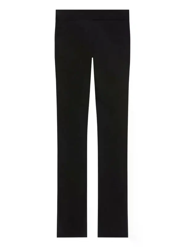 COURREGES Bootcut Interlock Trousers - Black