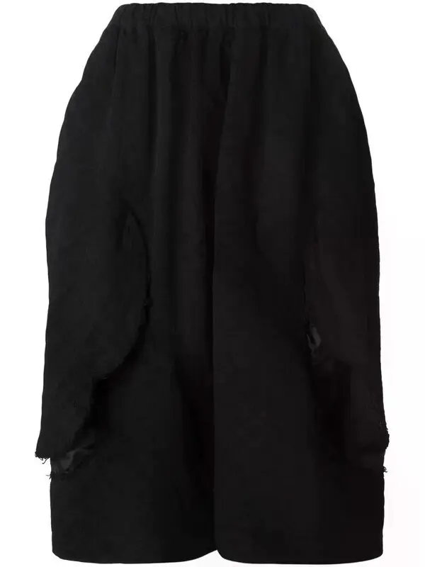 Comme Des Garçons Elasticated Jacquard Skirt