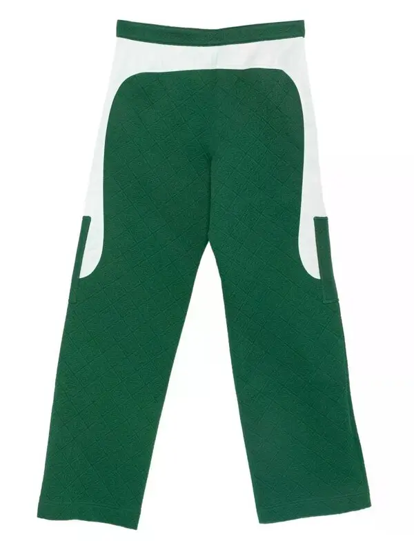 Casablanca Quilted Panelled Trousers