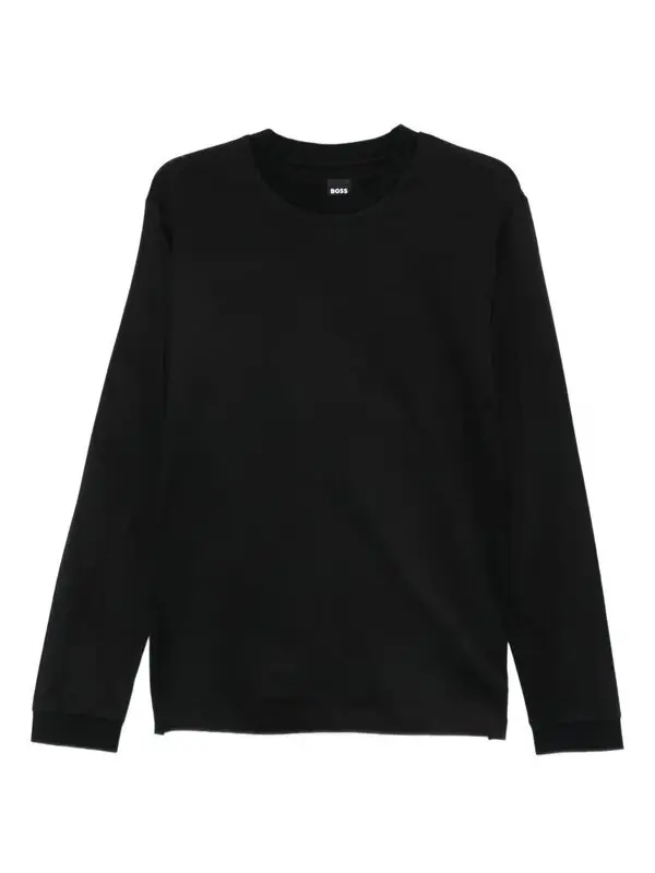 BOSS Cotton Crewneck Sweater