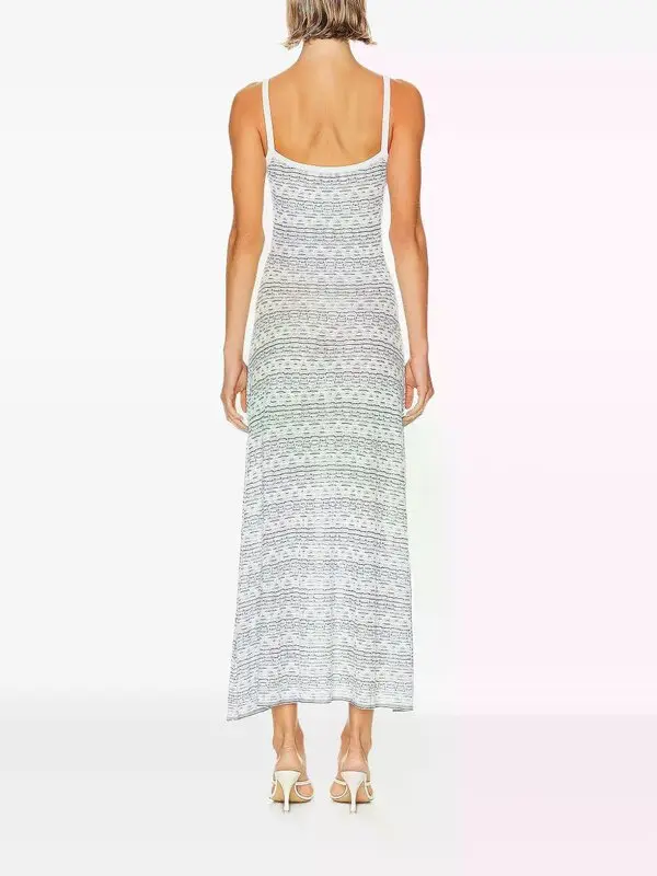 Christopher Esber Palais Geometric-patterned Midi Dress